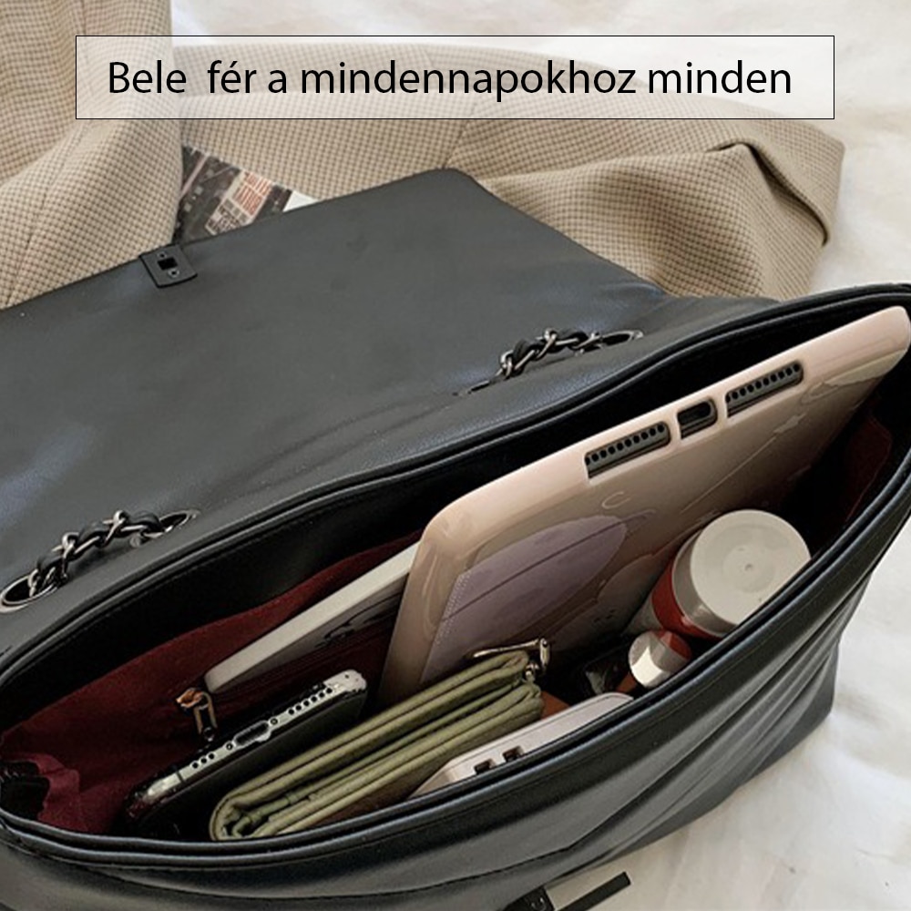 Dollcini, Női válltáska, Stílusos női táska, PU bőr táska, Alkalmi ...