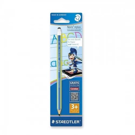 Creion 2 in 1 Staedtler Noris stylus Jumbo Learner`s Pencil Albastru ...