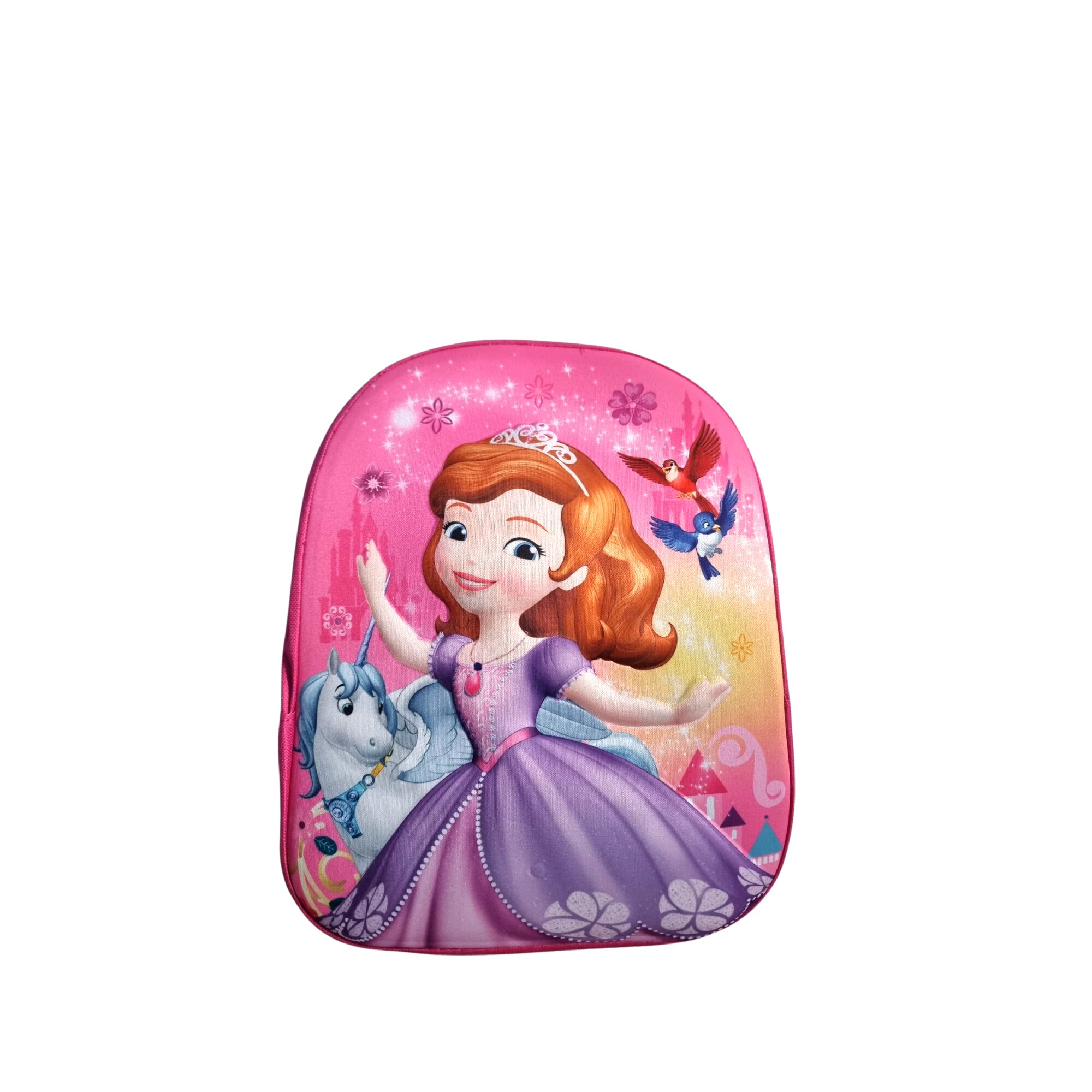 Ghiozdan cu model 3D Printesa Sofia, pentru fetite +3 ani, 1 ...