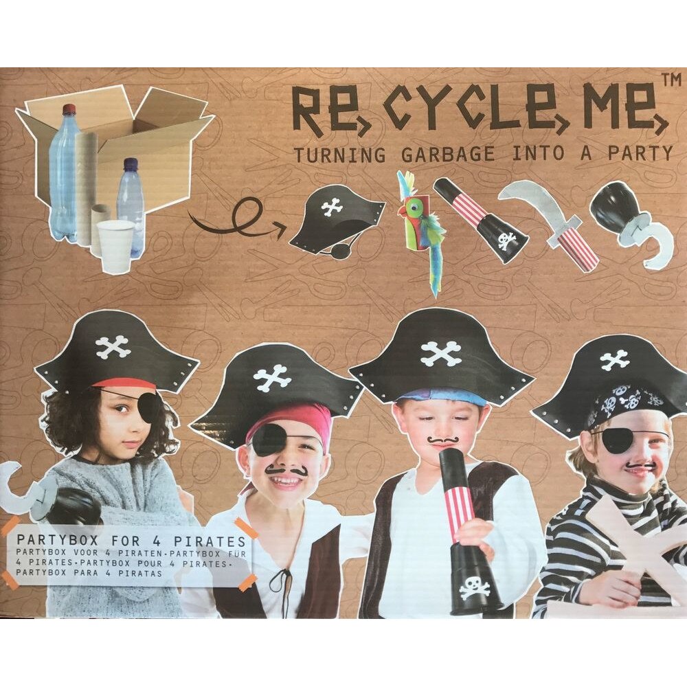 Joc educativ Re-cycle-me, Fun2 Give, Pirati, Set extins, 4+ - eMAG.ro