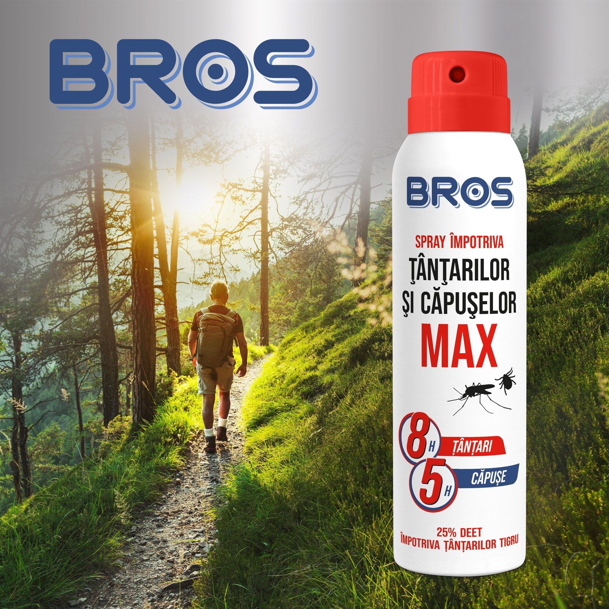 Spray impotriva tantarilor si capuselor, Bros Max, 90 ml - eMAG.ro