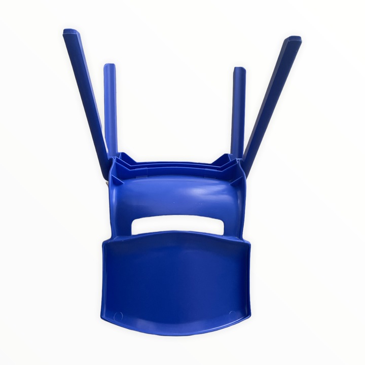Scaun Plastic pentru copii, albastru, 33x33x50 cm - eMAG.ro