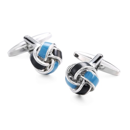Set Butoni camasa, Blue Knot - eMAG.ro