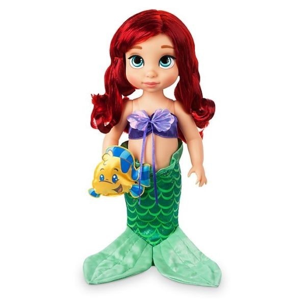 Papusa Ariel Animator, Disney, 40 cm - eMAG.ro
