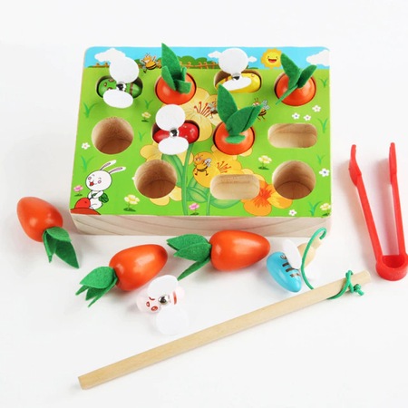 Joc Motricitate Pull Out Radish Game 2 in 1 - eMAG.ro