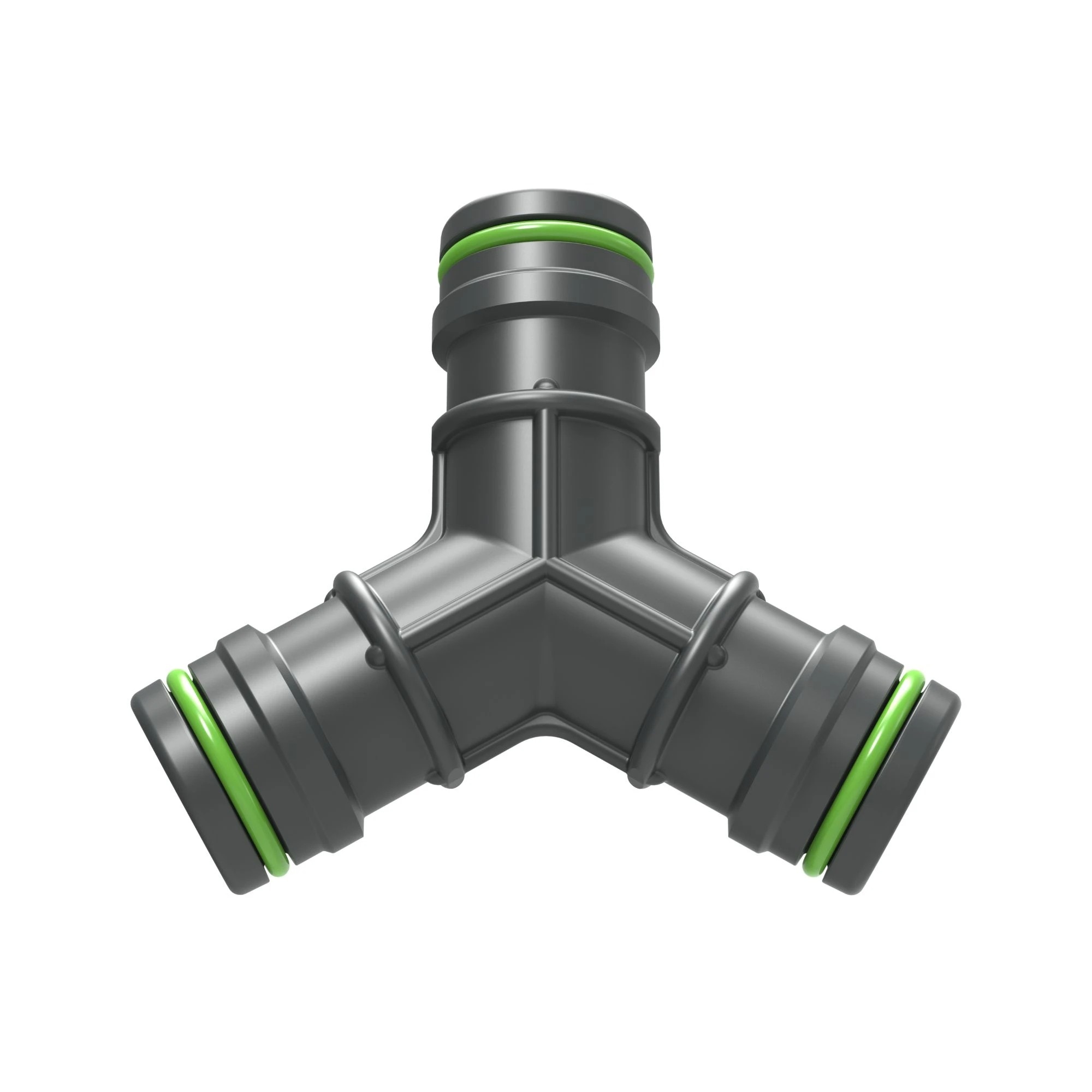 Conector furtun, cu 3 cai, plastic, diametru 1" - eMAG.ro