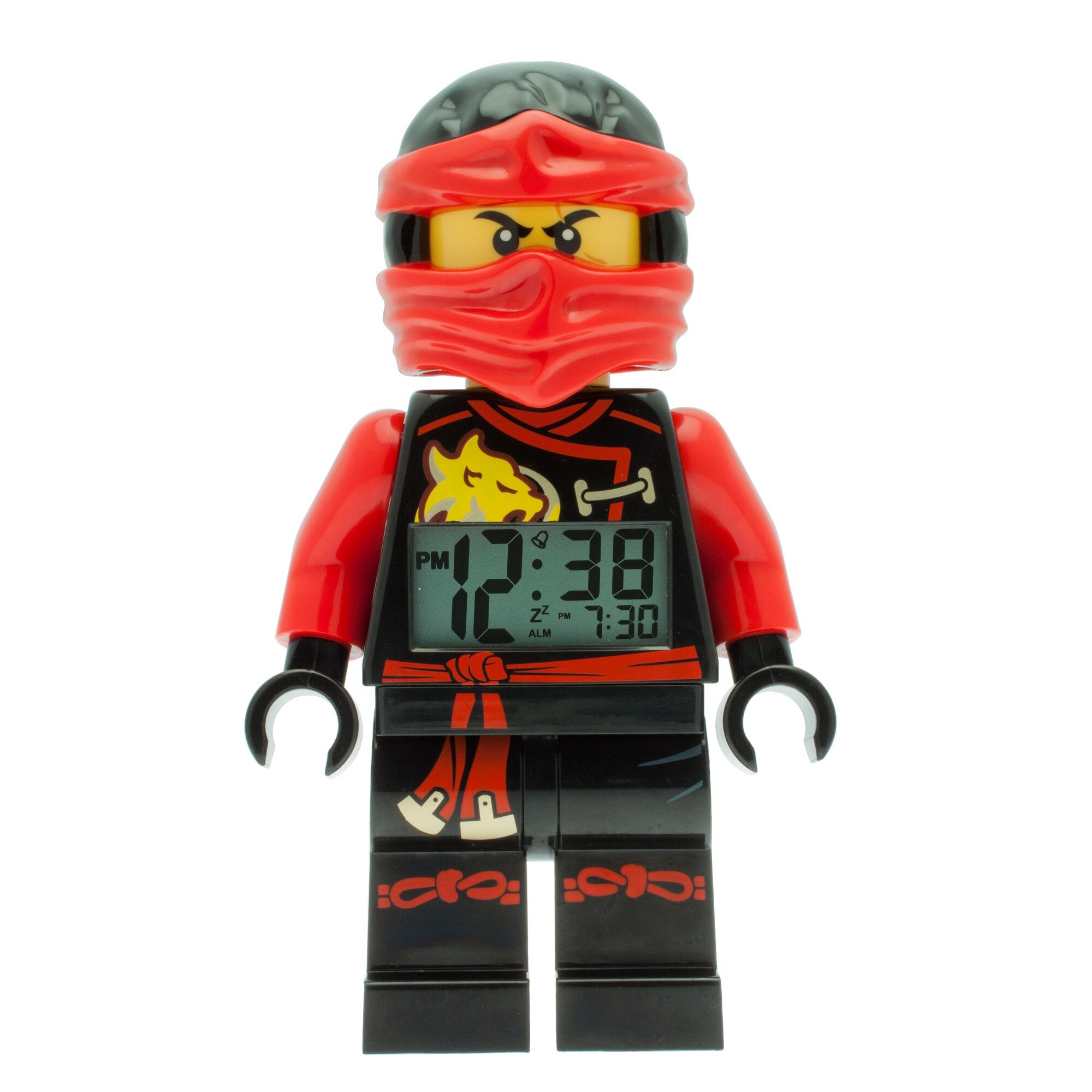 Ceas cu alarma LEGO Ninjago Sky Pirates Kai - 24 cm - eMAG.ro