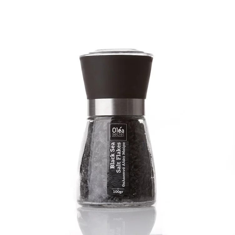 Sare de mare, Olea Secret, neagra, 100 g - eMAG.ro