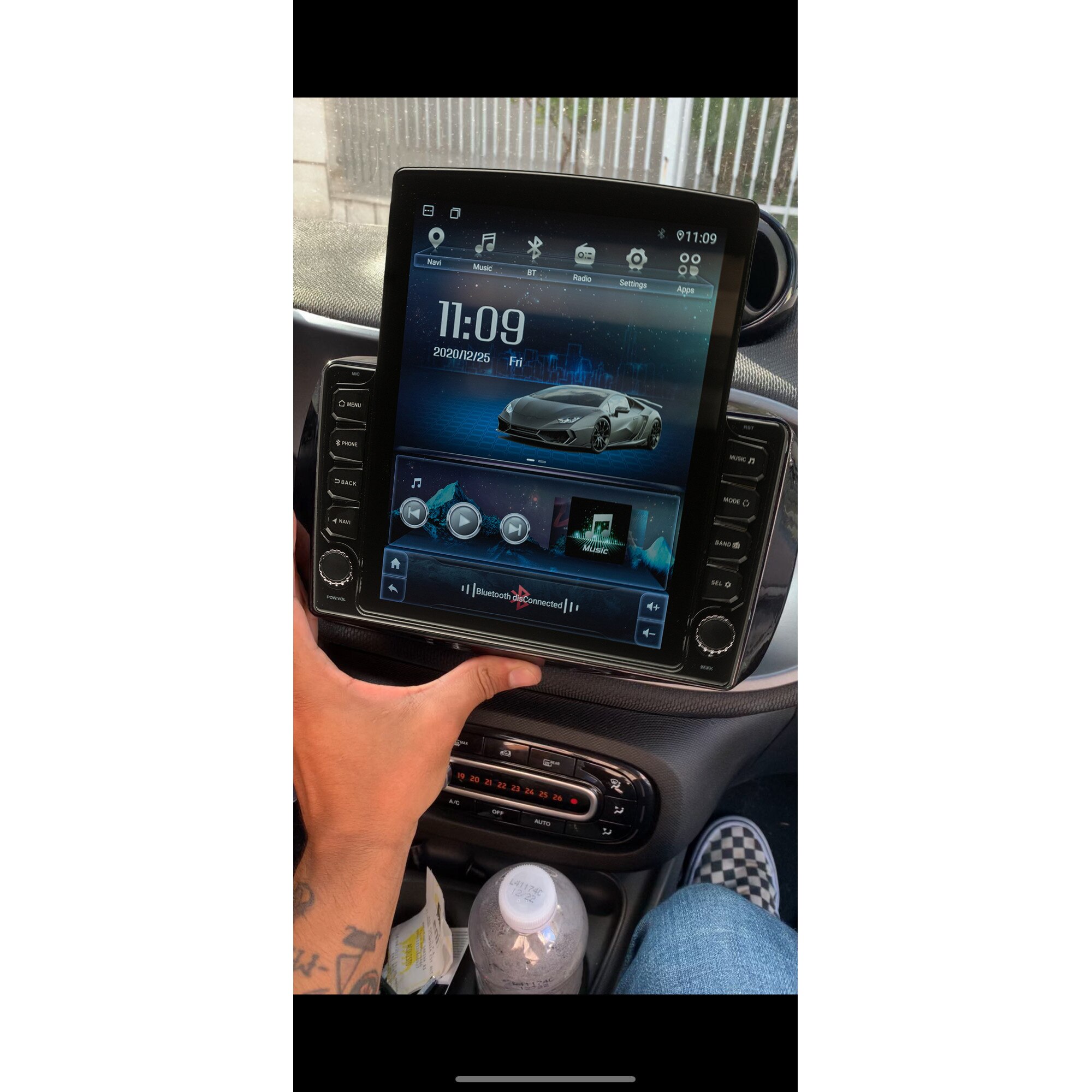 Navigatie AUTONAV Android GPS Dedicata Smart Fortwo 2014-2020, Model ...