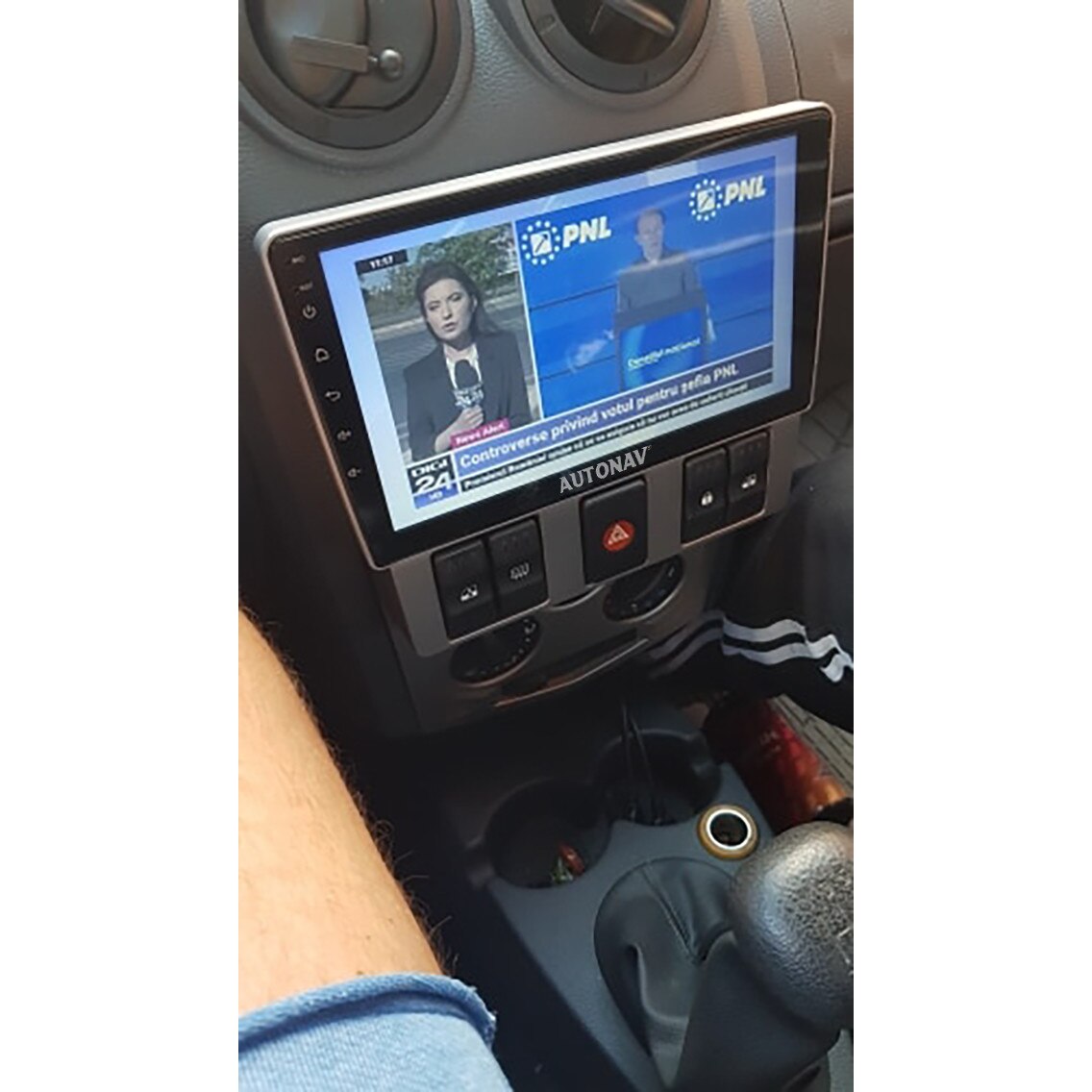 Navigatie AUTONAV ECO Android GPS Dedicata Dacia Logan 2004-2008, Model ...