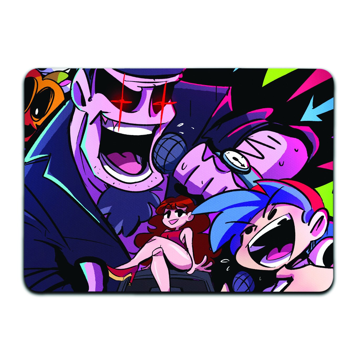 Mousepad Friday Night Funkin, Boyfriend vs Daddy Dearest, Baza ...