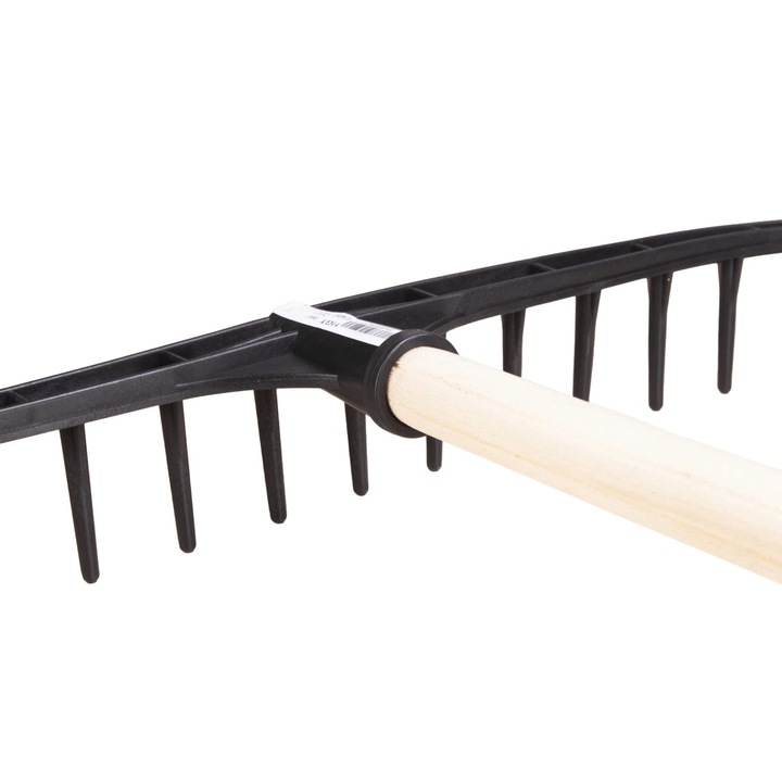 Grebla pentru frunze, cu 16 dinti, din plastic, fara coada, latime 55 ...