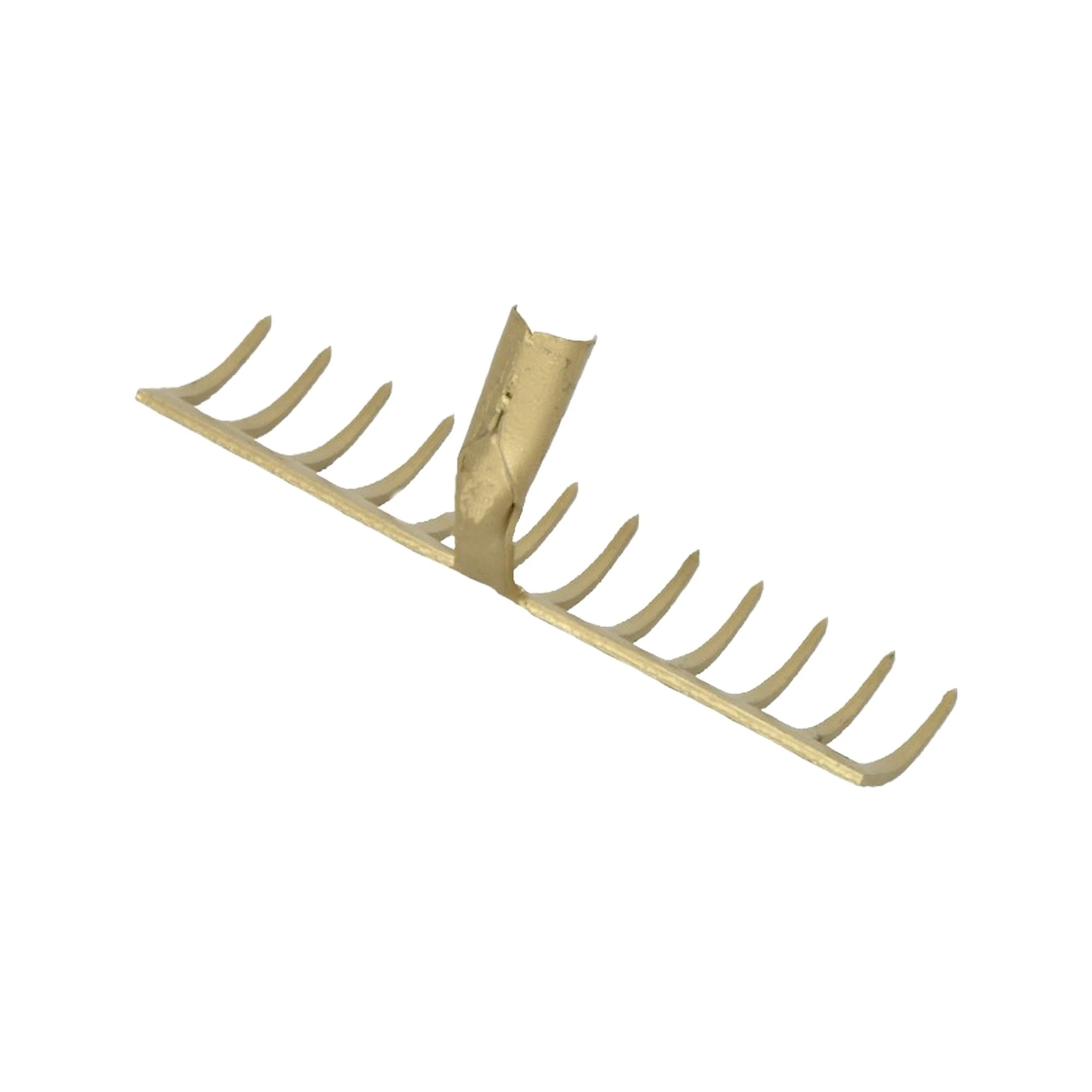 Grebla pentru frunze, cu 12 dinti din otel forjat, fara coada, 29.5 cm ...