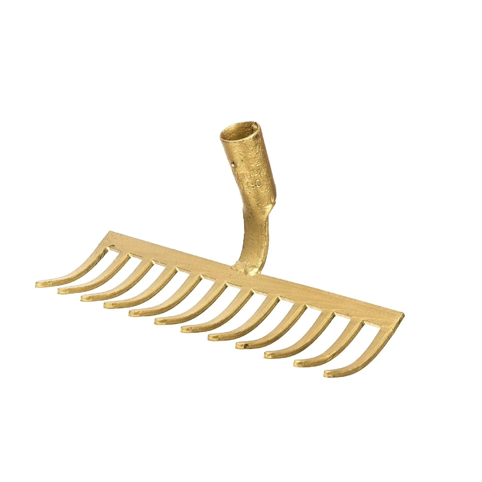 Grebla pentru frunze, cu 12 dinti din otel forjat, fara coada, 29.5 cm ...