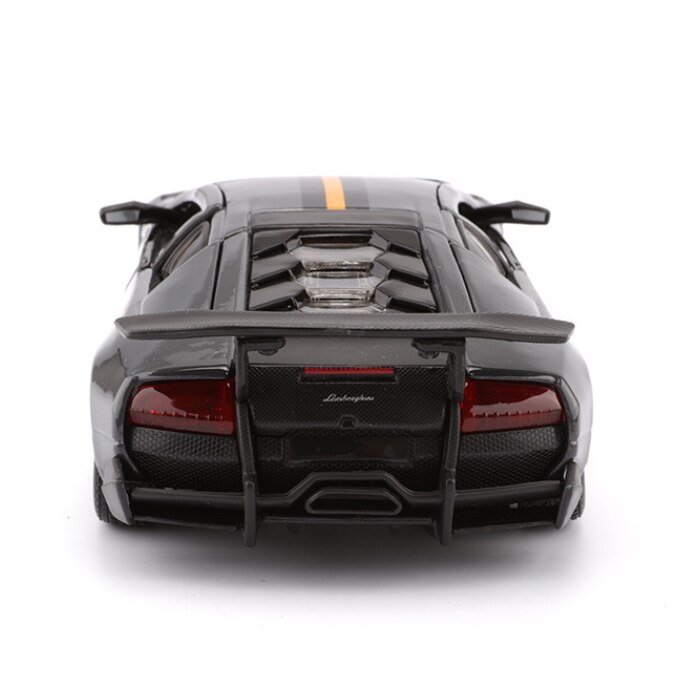 Macheta masina, Aliaj/Plastic/Cauciuc, Model Lamborghini, Gri - eMAG.ro