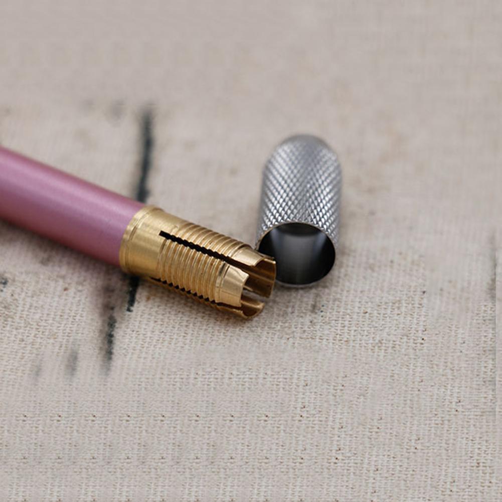 Prelungitor Extensie pentru Creion de Scris sau Colorat, 10 x 1 cm, Roz ...