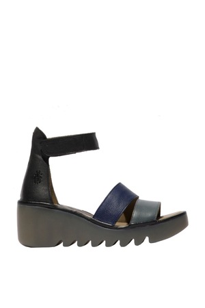 Sandale dama Fly London, Piele naturala, Multicolor, 40 - eMAG.ro