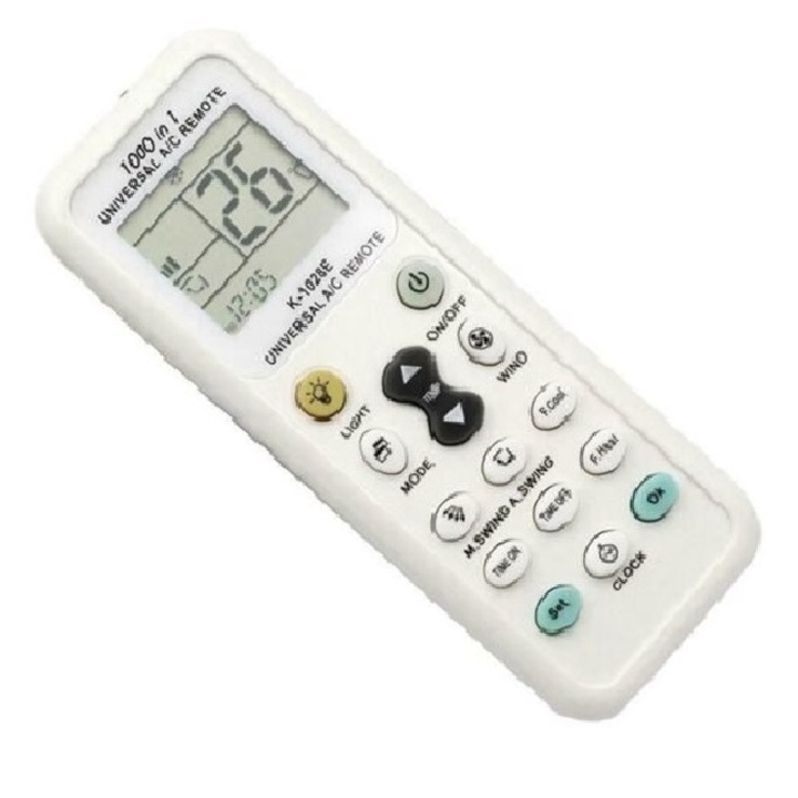 Telecomanda pentru aer conditionat, alb, universal - eMAG.ro