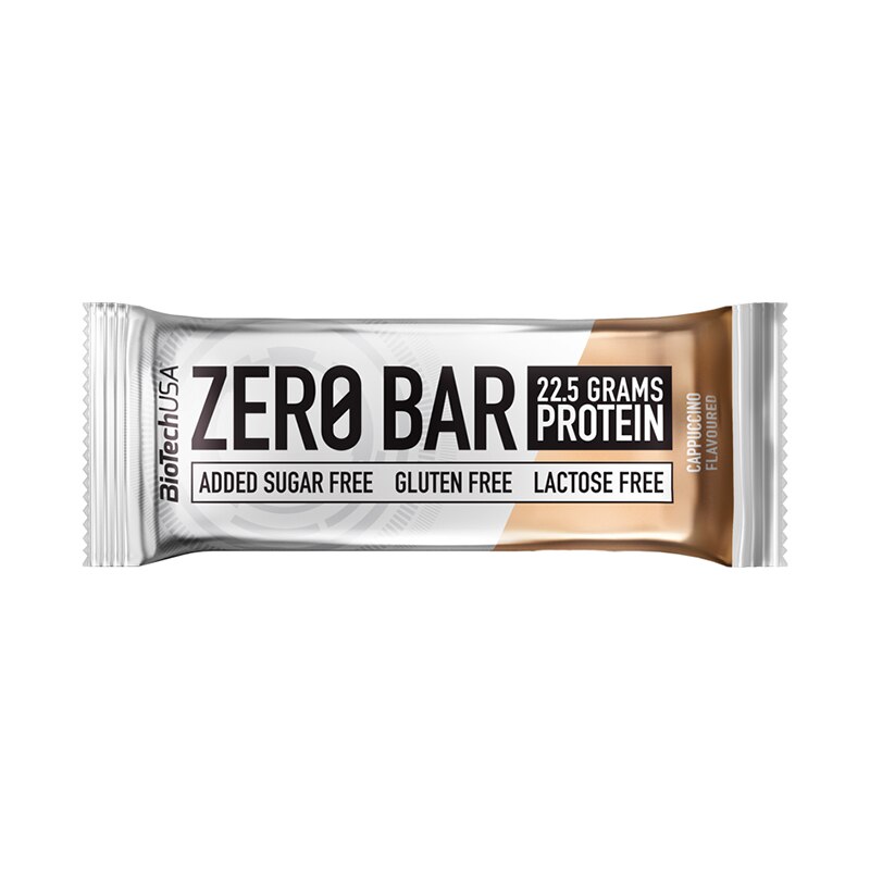 Biotech, Zero Bar Fehérje szelet, 50g cappuccino - eMAG.hu