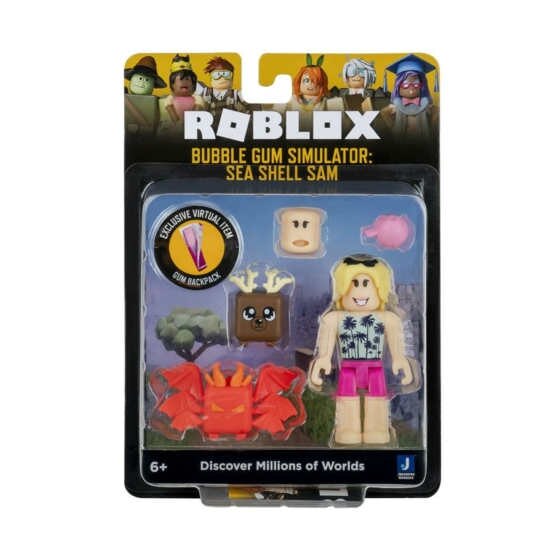 Roblox Club Roblox: Bubble gum simulator Sea Shell Sam figura, 10cm ...