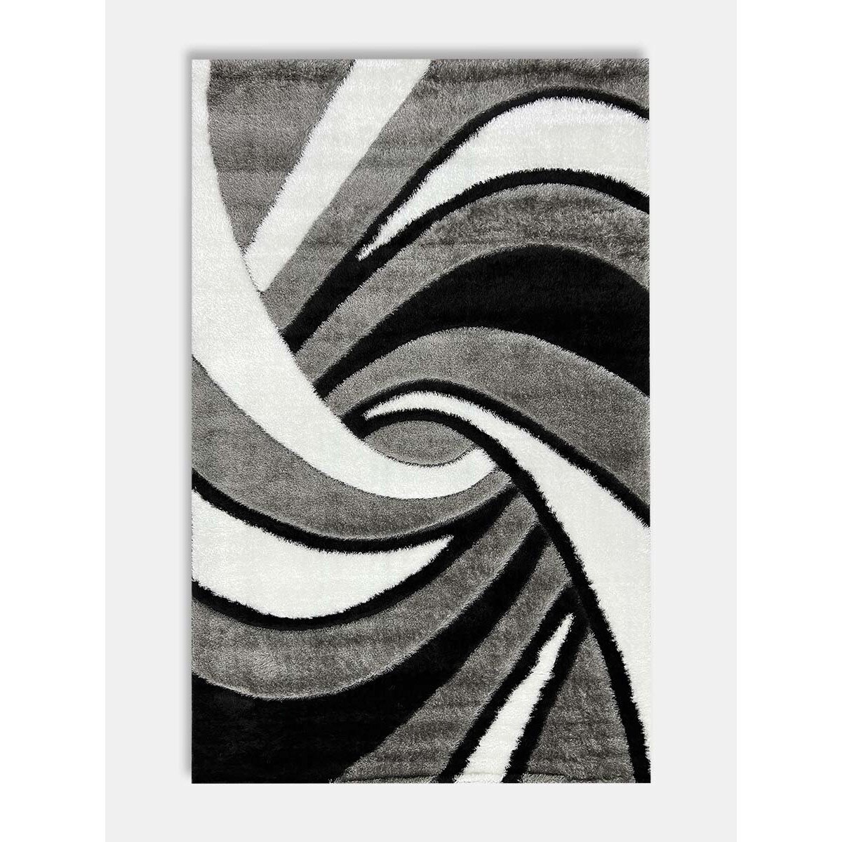 Covor Empera Soft 3D Ellen Grey Pufos 80x150 cm - eMAG.ro