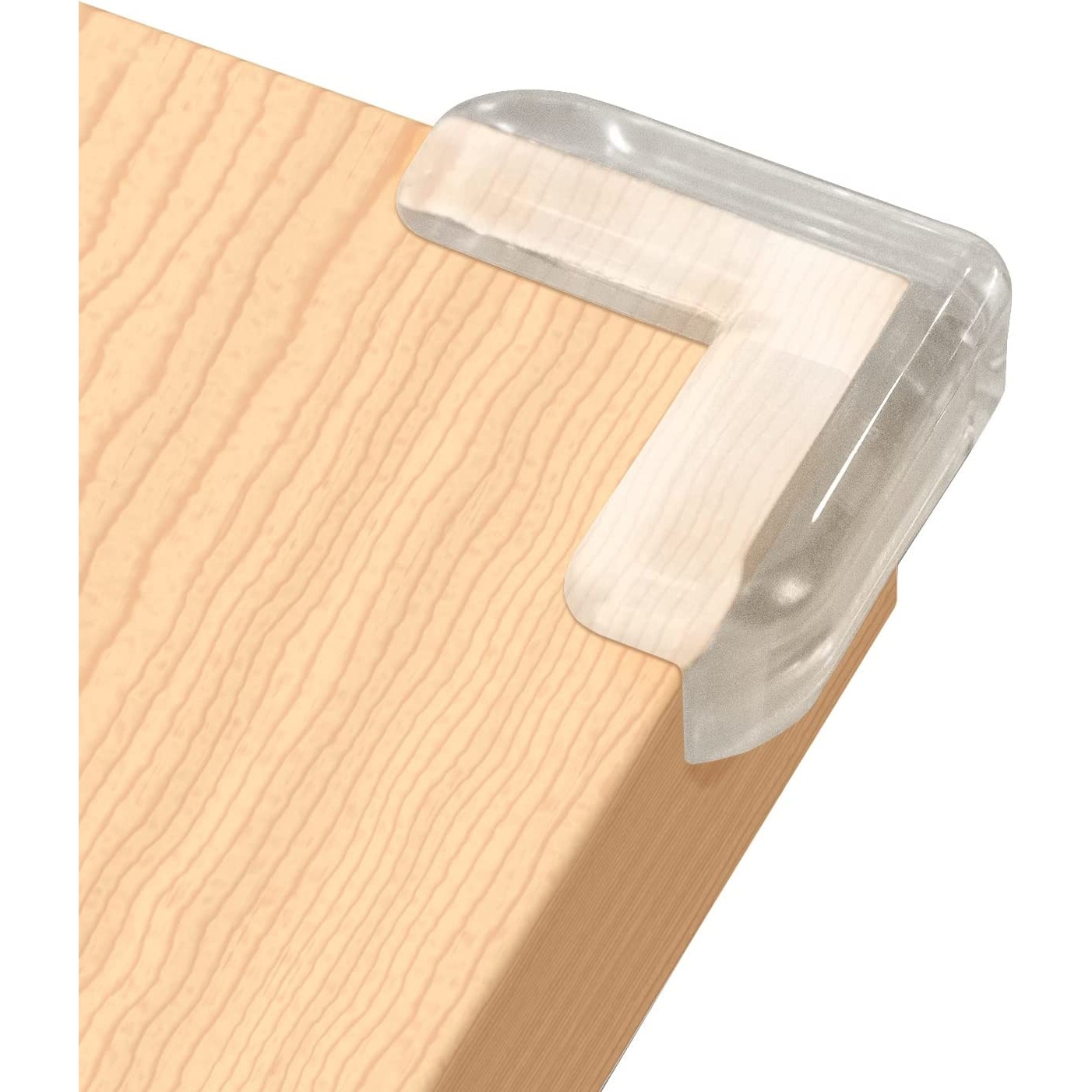 Комплект от 8 мебелни ъглови протектора, YWD-FMM, PVC, L форма ...