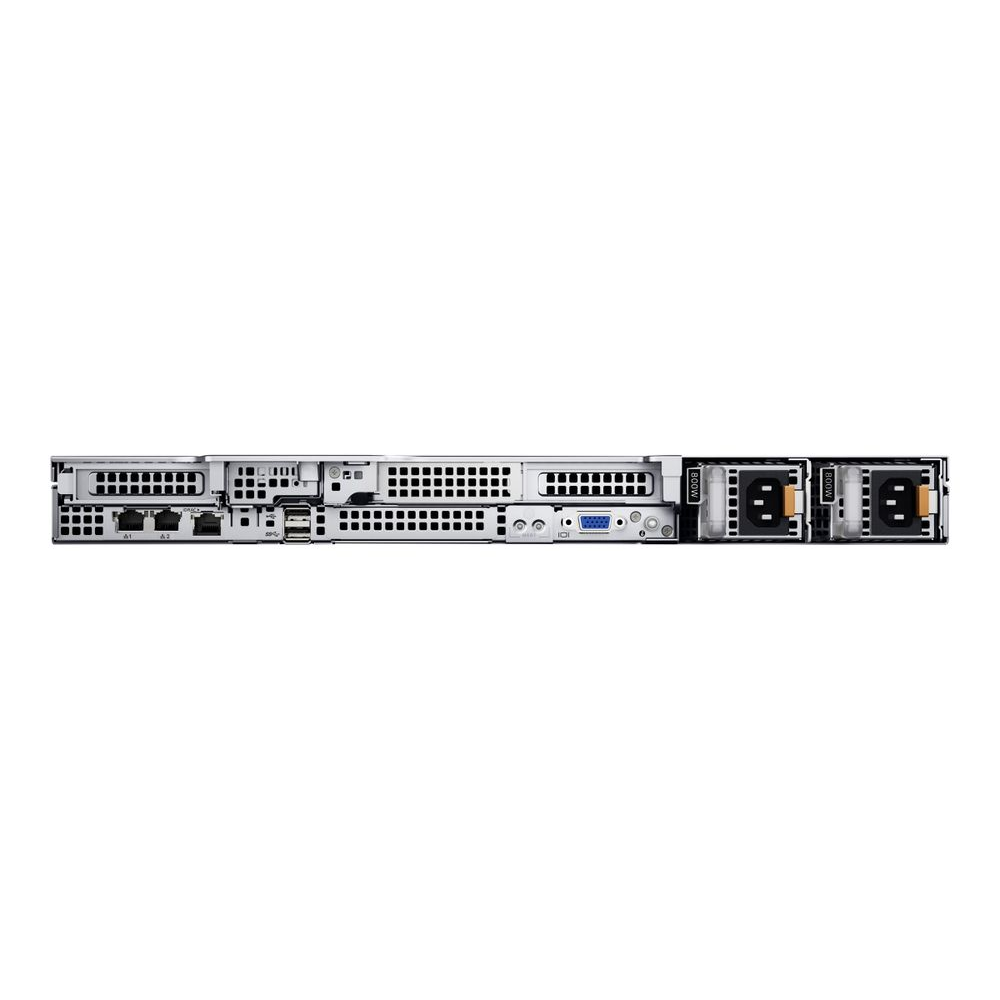 Сървър DELL PowerEdge R450, Rack 1U, Intel Xeon Silver 4310 12 C / 24 T ...