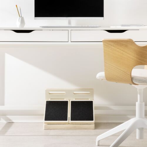 Placa de exercitii reglabila pentru intinderea gambelor Navaris, 4 ...