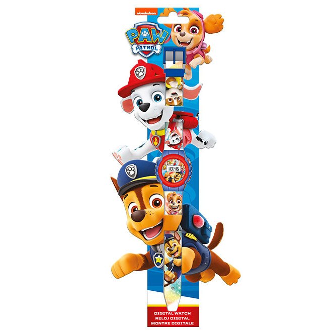 Ceas digital pentru copii Paw Patrol, KE02 - eMAG.ro