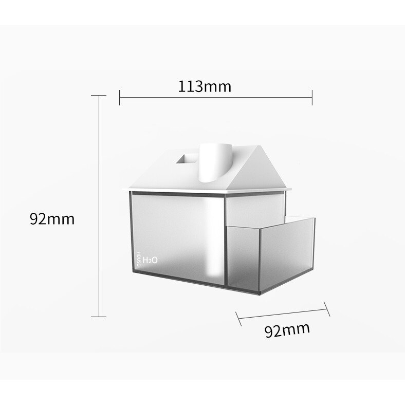 Umidificator de camera sau birou cu difuzor aromaterapie, cu suport de ...