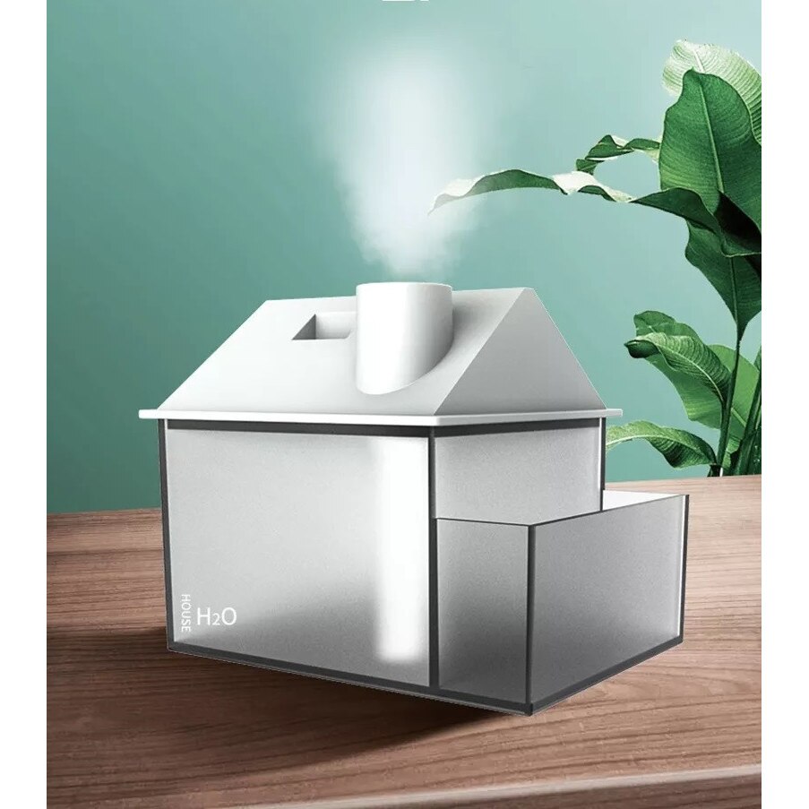 Umidificator de camera sau birou cu difuzor aromaterapie, cu suport de ...