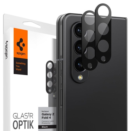 Folie Camera pentru Samsung Galaxy Z Fold4 (set 2), Spigen Optik.tR ...