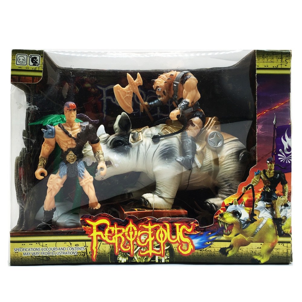 Set figurine, Chippo, Pirates Rhino, Multicolor - eMAG.ro