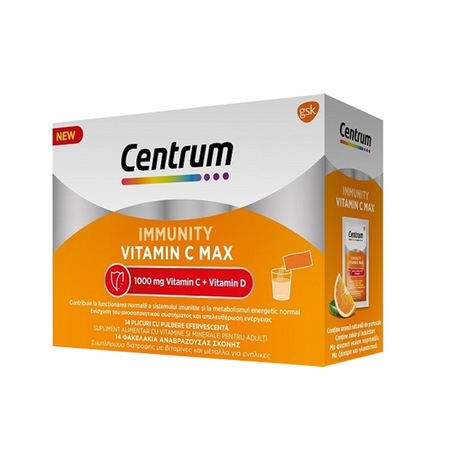 Centrum Immunity Vit C Max Powder 14 tasak - eMAG.hu