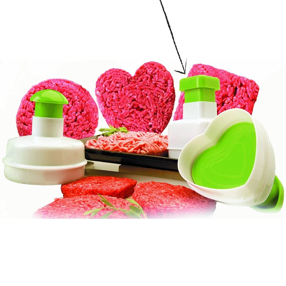 Forma hamburger patrata, 7,5x7,5x13,5 cm, Ibili - eMAG.ro