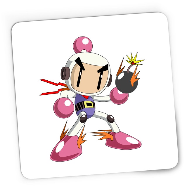 Mousepad Gaming Bomberman Angry Japanese Multiplayer, 21x19 cm - eMAG.hu