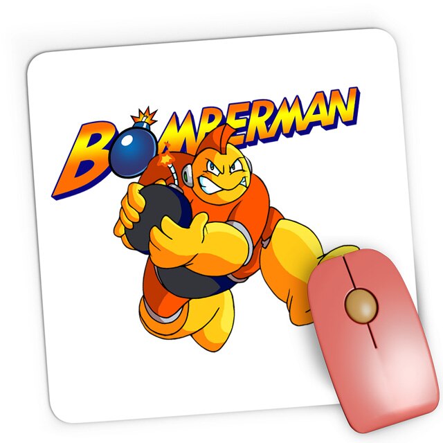 Mousepad Gaming Bomberman Run Bomb Logo Action, 21x19 cm - eMAG.ro