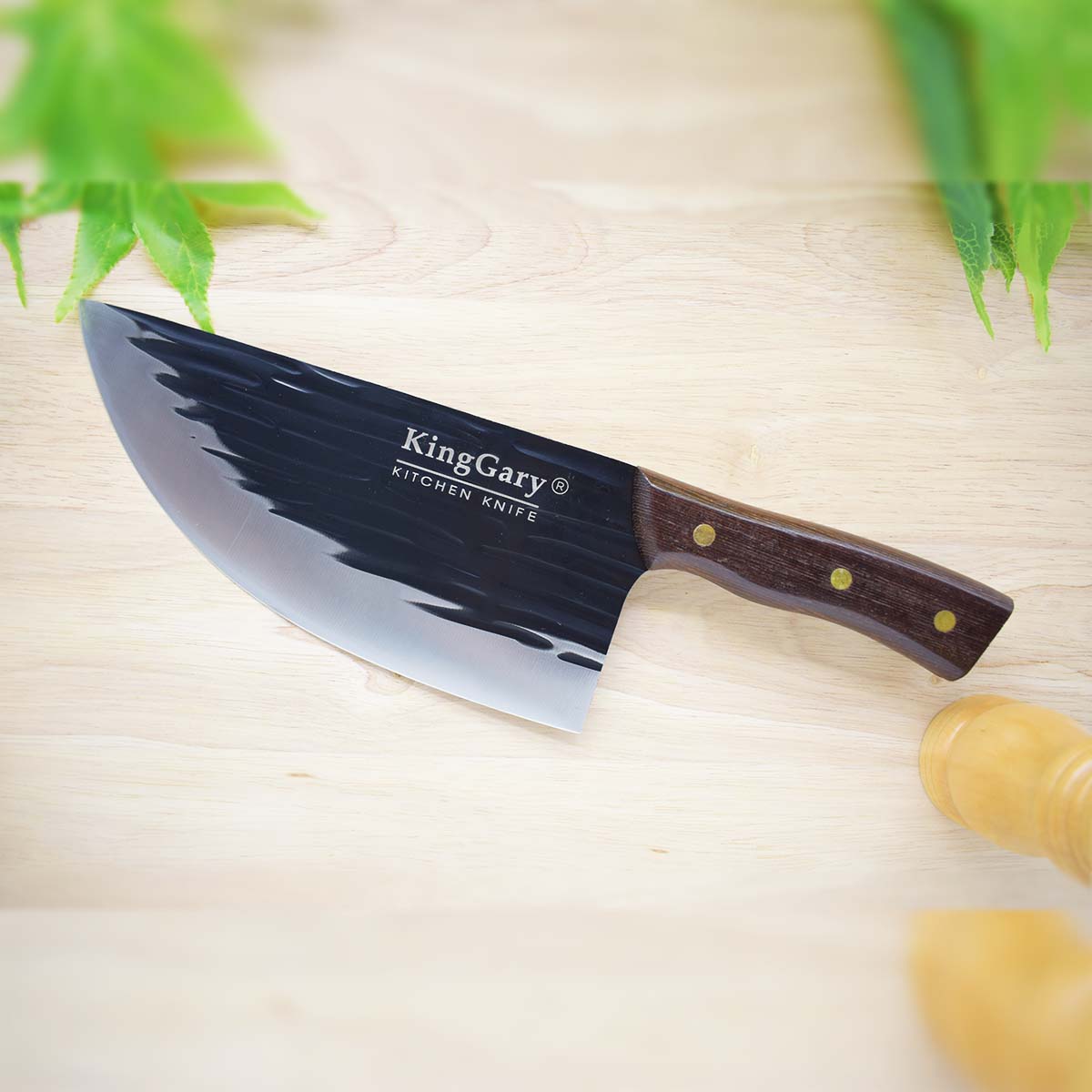 Cutit macelar de bucatarie D4304, otel inoxidabil, 33cm - eMAG.ro