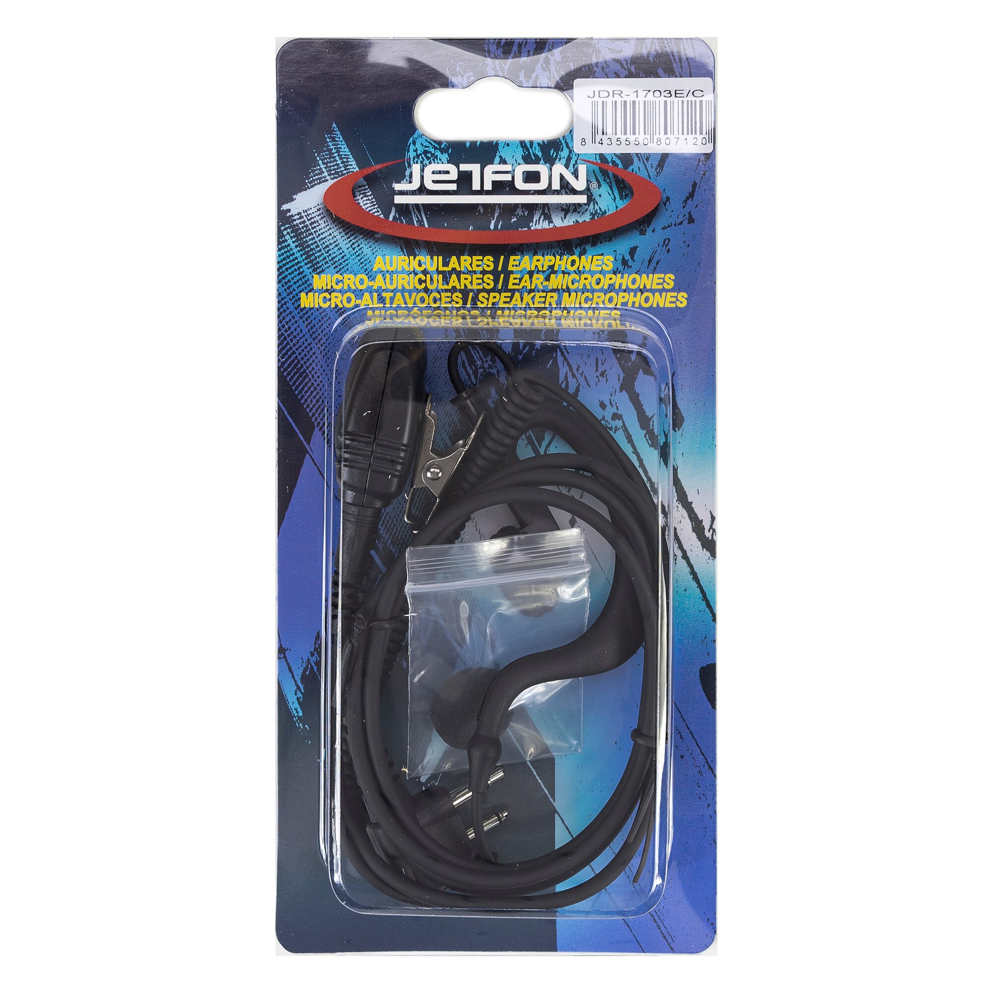 Casti cu microfon PNI Jetfon JDR-1703 cu 2 pini tip Motorola - eMAG.ro