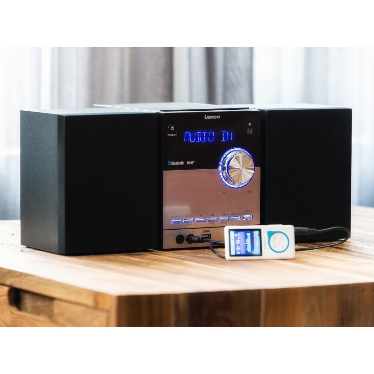 Microsistem Audio cu redare prin cd mp3 usb bluetooth radioul DAB FM ...