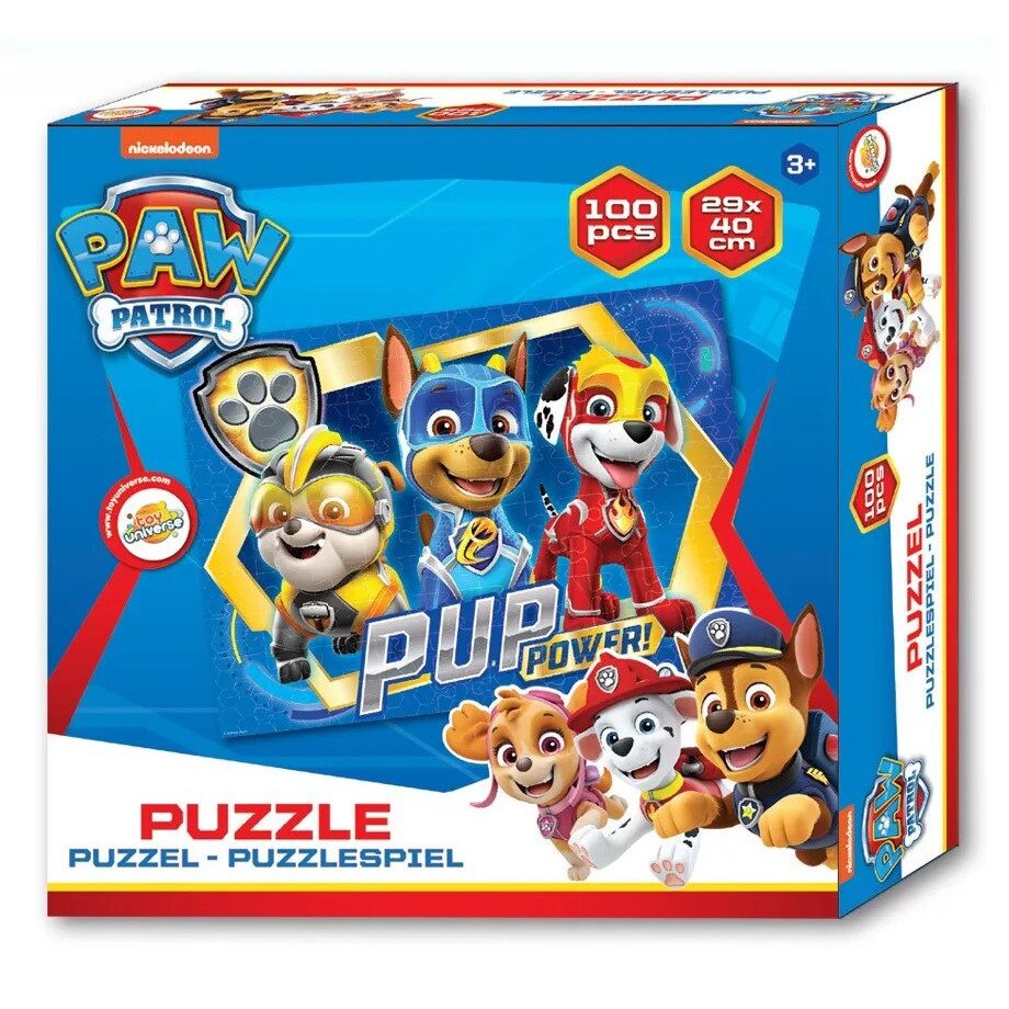 Puzzle Pow Patrol, multicolor, 100 piese - eMAG.ro