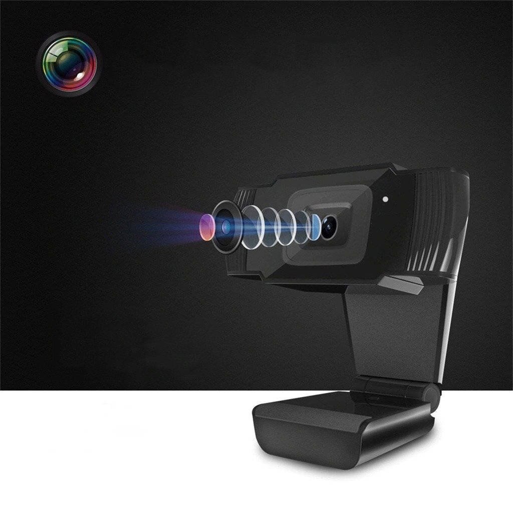 Camera web cu microfon incorporat, NEMO, USB 2.0, 1920x1080, 8x3x11 cm ...
