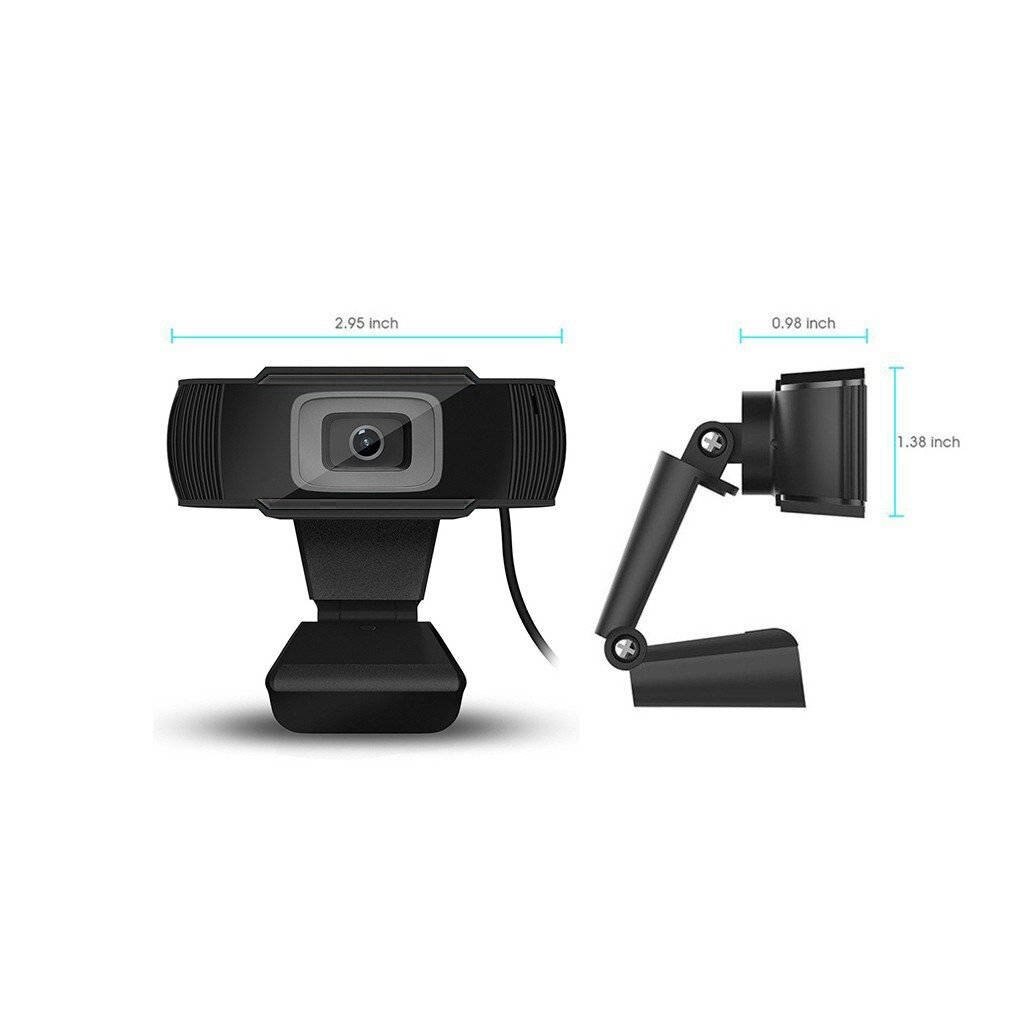 Camera web cu microfon incorporat, NEMO, USB 2.0, 1920x1080, 8x3x11 cm ...