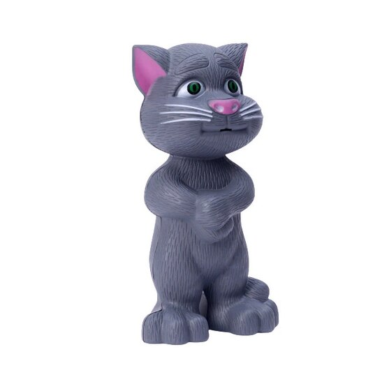 Говореща играчка Talking Tom, Grey, 3 години + - eMAG.bg