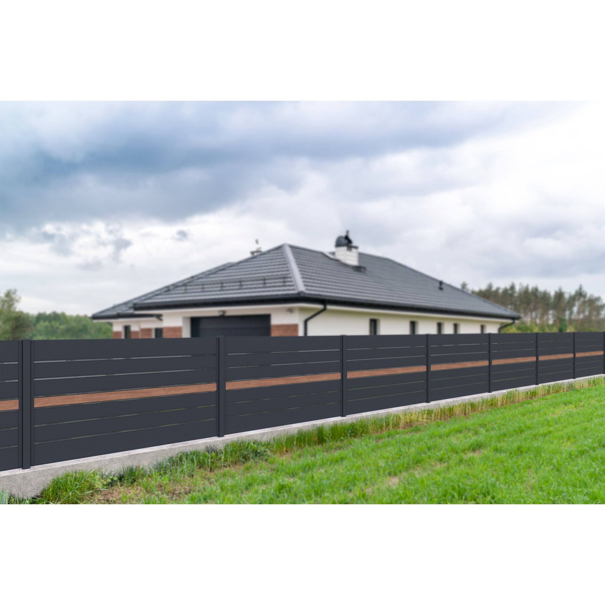 Sistem de imprejmuire - Gard, model Variante 100, BUDMAT, 200x120 cm ...