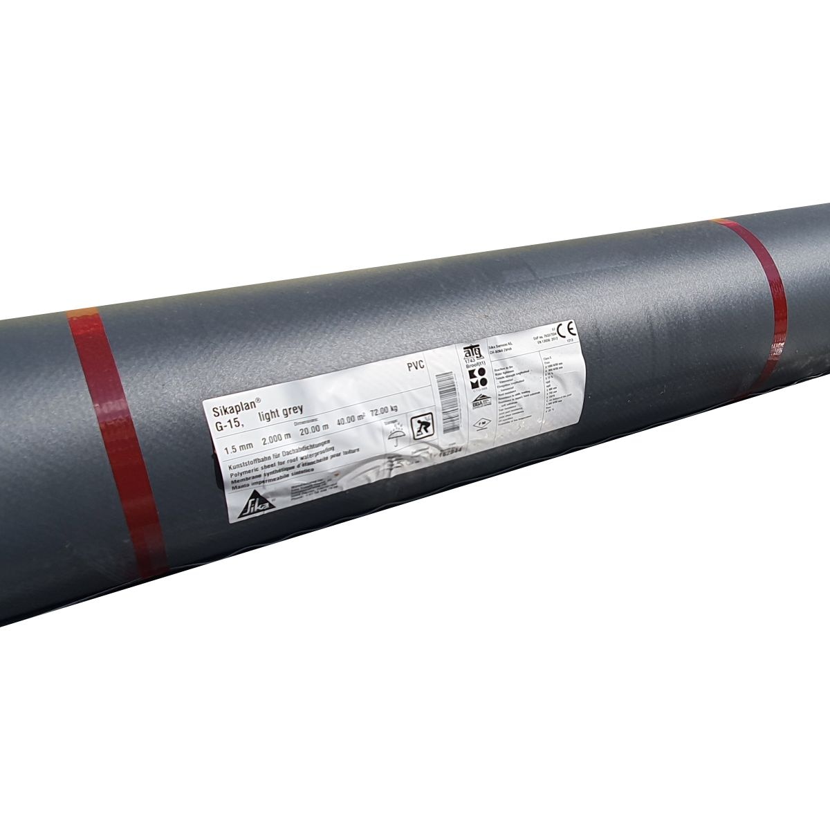 Membrana hidroizolanta pentru acoperisuri, Sikaplan G-15, SIKA, 2 m x ...
