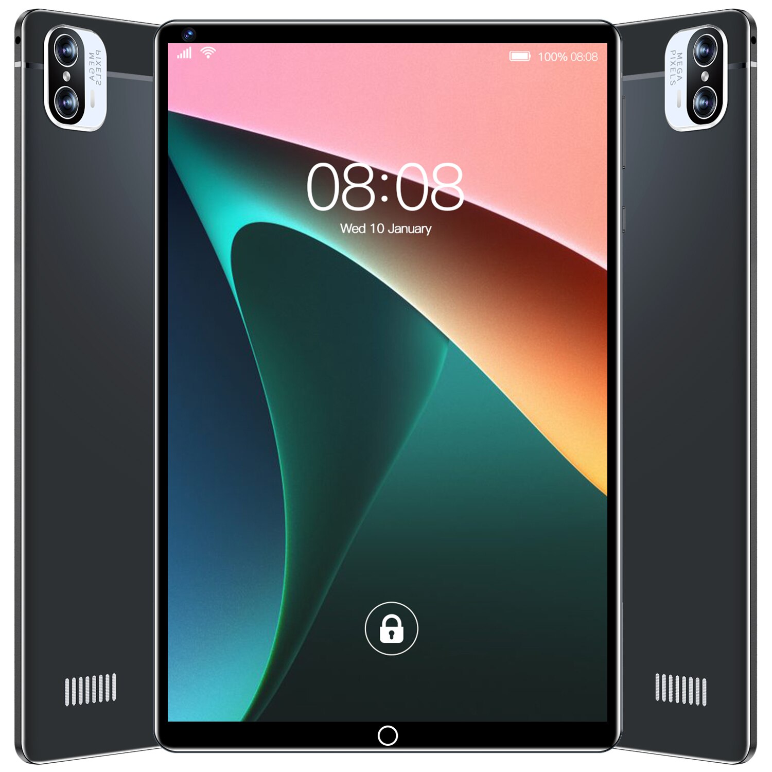 Tableta Tab X5, Octa-Core, 8.1", 4GB RAM, 64GB, 4G, WiFi, Negru - eMAG.ro