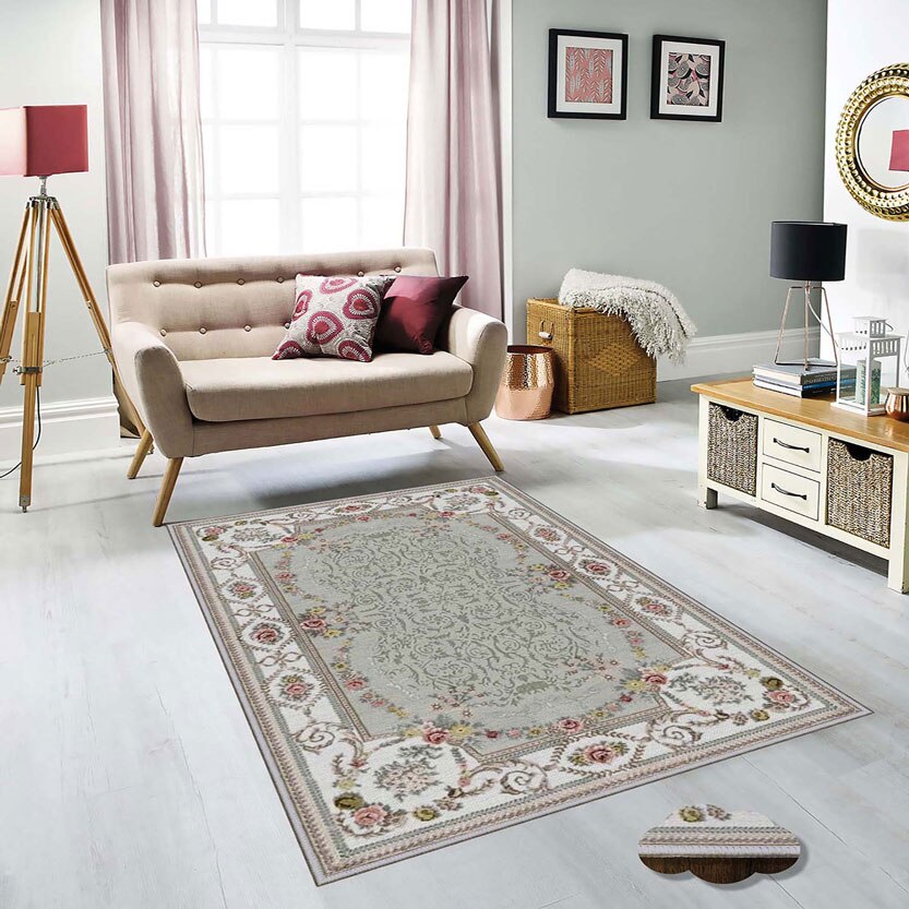 Covor Oyo Concept cu print digital baza tesuta Selen 120x180 cm - eMAG.ro