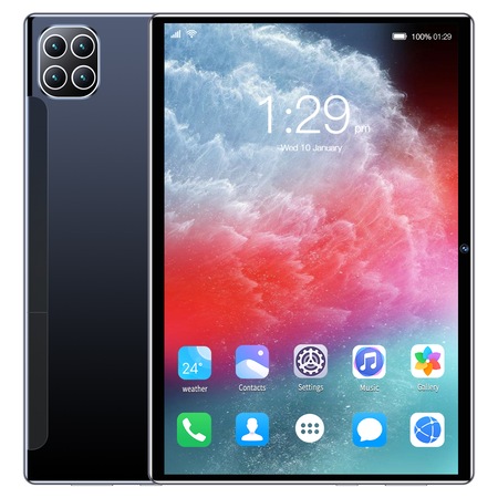 Tableta Tab H960, Octa-Core, 8.1", 6GB RAM, 128GB, 4G, WiFi, Negru ...