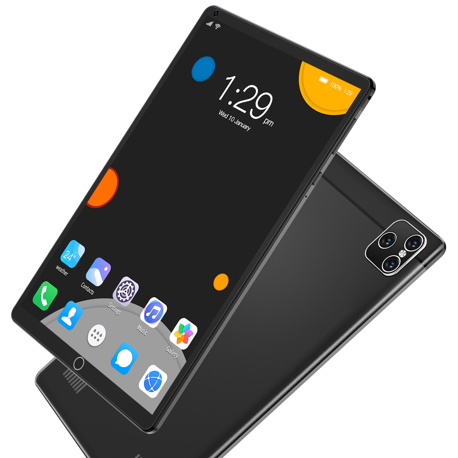 Tableta Tab P8, Octa-Core, 8.1", 6GB RAM, 128GB, 4G, Negru - eMAG.ro